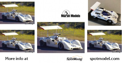 Marsh Models MM335: Car scale model kit 1/43 scale - Chaparral 2G ...