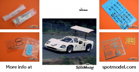 Marsh Models MM352: Car scale model kit 1/43 scale - Chaparral 2F ...