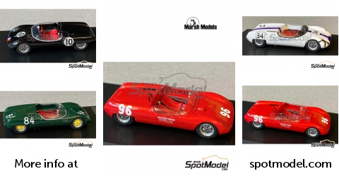 Marsh Models MM353: Car scale model kit 1/43 scale - Lotus 23 Normand ...