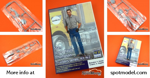 Master Box Ltd MB24042: Figure 1/24 scale - Stan Long Haul Thompson ...
