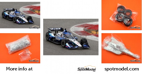 Model Factory Hiro NBK-003: Car scale model kit 1/20 scale - Dallara ...