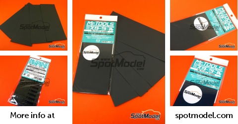 Mr Hobby Gunze Sangyo MT-307: Sandpaper Mr Waterproof sand paper #1000 ...