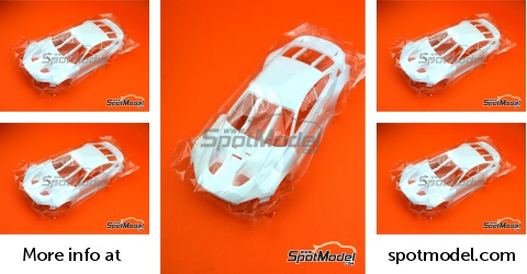 Nunu PN24001-BODY: Spare part 1/24 scale - BMW M6 GT3: Body - for Nunu ...
