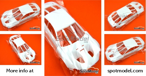 Nunu PN24002-BODY: Spare part 1/24 scale - BMW M6 GT3: Body - for Nunu ...