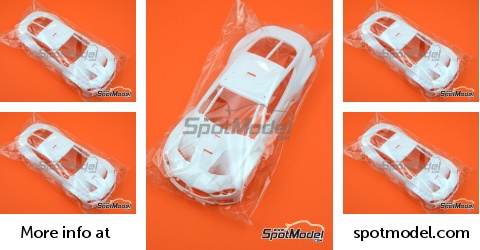 Nunu PN24010-BODY: Spare part 1/24 scale - BMW M8 GTE: Body - for Nunu ...