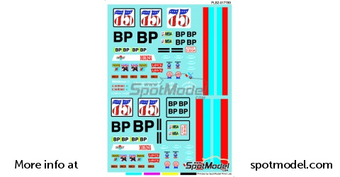 Print Lab Decals PLB2-017789: Marking / livery 1/24 scale - Chevrolet ...