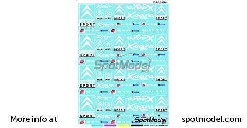 Print Lab Decals PLB2-098444: Decals 1/43 scale - Citroen Assistence ...