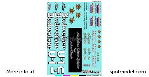 Print Lab Decals PLB2-455336: Marking / livery 1/25 scale - Miss ...