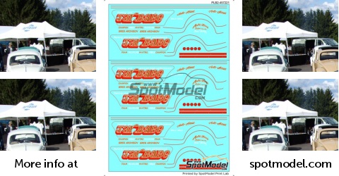 Print Lab Decals PLB2-457221: Decals 1/24 scale - Volkswagen Beetle ...