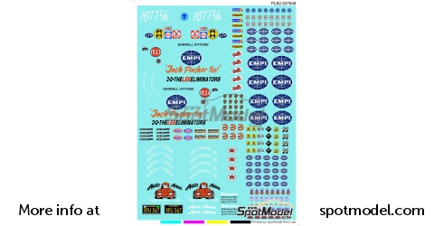 Print Lab Decals PLB2-527648: Decals 1/18 scale - Inch Pincher Too ...