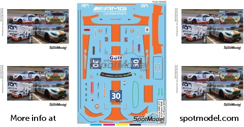 Print Lab Decals PLB2-595082: Marking / livery 1/27 scale - Mercedes ...