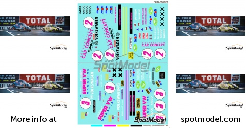 Print Lab Decals PLB2-890528: Decals 1/24 scale - Volkswagen Beetle ...