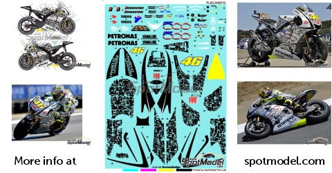 Print Lab Decals PLB2-948019: Marking / livery 1/12 scale - Yamaha YZR ...