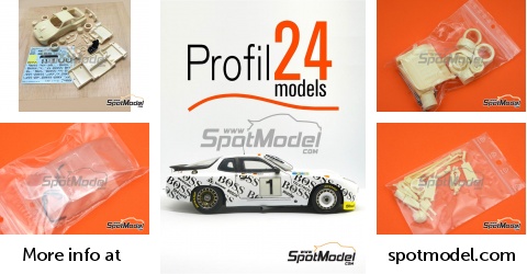Profil24 P24137K: Car scale model kit 1/24 scale - Porsche 924 Carrera ...