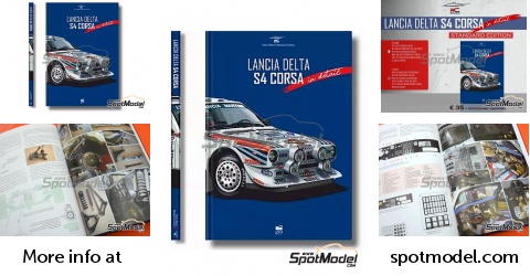 RC Books RCBOOK-04: Book Lancia Delta S4 Corsa in Detail Standard ...