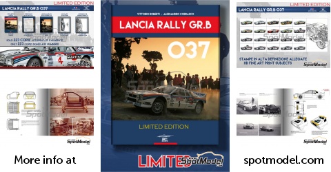 RC Books RCBOOK-09: Book Lancia Rally 037 Group B Limited Edition (ref ...