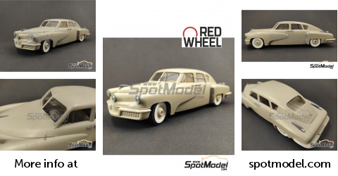 Red Wheel RW25001: Scale model kit 1/25 scale - Tucker 48 (ref. RW25001 ...