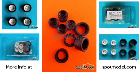 Reji Model SP928: Rims and tyres set 1/24 scale - Gotti for Renault 5 ...