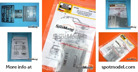 Reji Model SP954: Transkit 1/24 scale - Lancia Delta HF Integrale - for ...