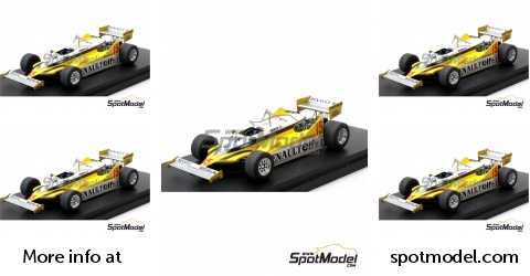 Renaissance Models 094: Car scale model kit 1/43 scale - Renault RE30 ...
