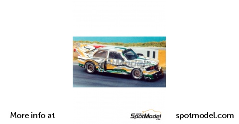 Renaissance Models ED1: Car scale model kit 1/43 scale - BMW 320i Turbo ...