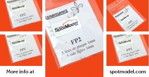 Renaissance Models FP2: Lights - Light - 5 units (ref. FP2) | SpotModel