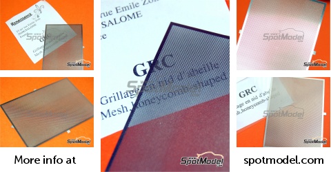 Renaissance Models GRC: Mesh - Honeycomb-shaped mesh (ref. GRC) | SpotModel