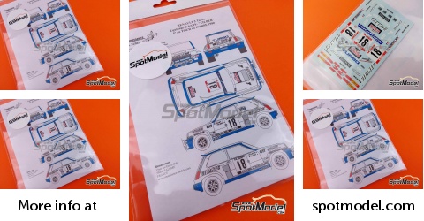 Renaissance Models TK24/063: Marking / livery 1/24 scale - Renault 5 ...