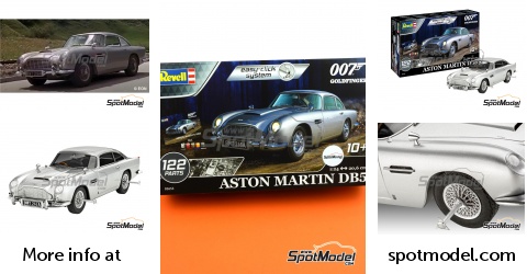 Revell 05653: Car scale model kit 1/24 scale - Aston Martin DB5 - James ...