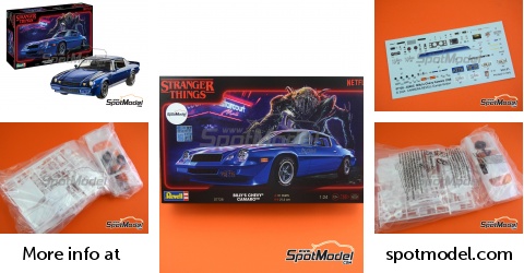 Revell 07728: Car scale model kit 1/24 scale - Chevrolet Chevy Camaro ...