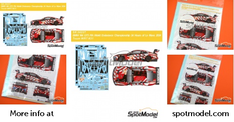 SK Decals SK-24227: Marking / livery 1/24 scale - BMW M4 GT3 WRT Team ...