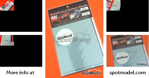 Scale Motorsport 1963: Decals - Cane Upholstery (ref. SM1963) | SpotModel