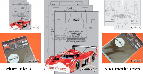Scale Motorsport 7118: Carbon fibre pattern decal set 1/24 scale ...