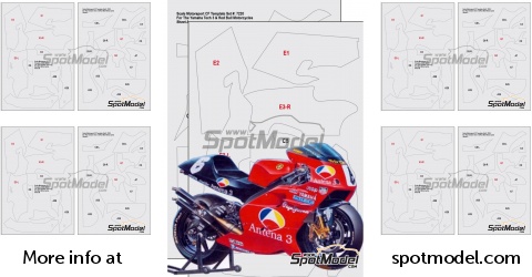 Scale Motorsport 7220: Carbon fibre pattern decal set 1/12 scale ...