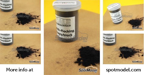 Scale Production SP-FLOCK1: Flocking Black (ref. SP-FLOCK1) | SpotModel