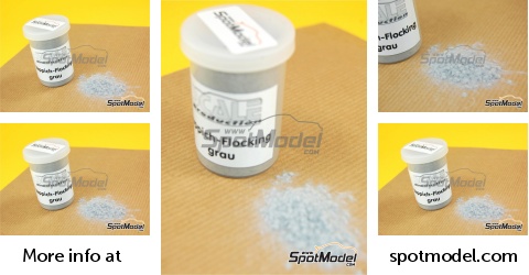 Scale Production SP-FLOCK4: Flocking Grey Grau (ref. SP-FLOCK4) | SpotModel