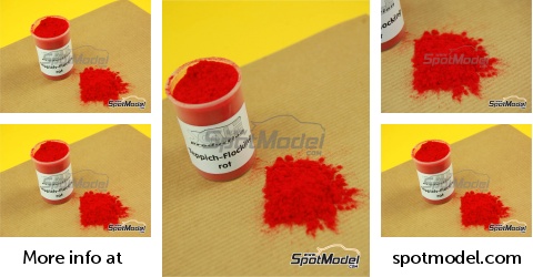 Scale Production SP-FLOCK5: Flocking Red Rot (ref. SP-FLOCK5) | SpotModel