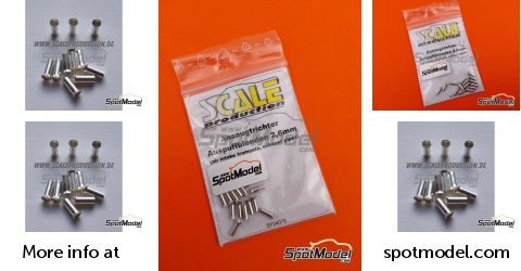 Scale Production SP24070: Air funnel 1/24 scale - Air intake trumpets ...