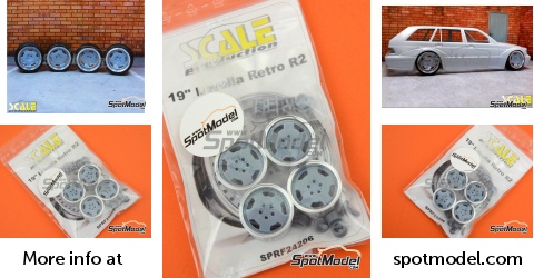 Scale Production SPRF24206: Rims 1/24 scale - Levella Retro R2 19 ...