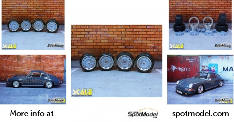 Scale Production SPRF24213: Rims 1/24 scale - Kronprinz for Porsche 15 ...