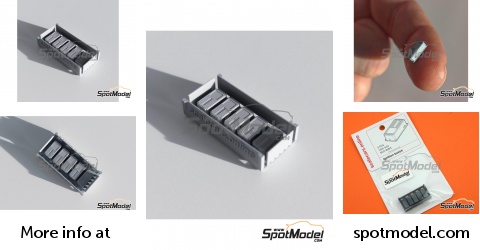 Scalecars.Online SCO-R063: Detail 1/24 scale - Ignition boxes - 5 units ...
