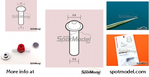 Scalecars.Online SCO-R066: Air filter 1/24 scale - Air Filter - Type 2 ...