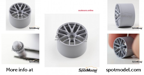 Scalecars.Online SCO-R071: Rims 1/24 scale - BBS type NASCAR Next ...