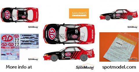 Shunko Models SHK-D483: Marking / livery 1/12 scale - Nissan Skyline GT ...