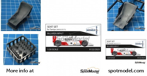 Stone Models A122/2025: Seat 1/20 scale - McLaren Honda MP4/7 - for ...