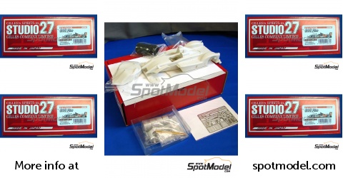 Studio27 FK24104: Car scale model kit 1/24 scale - Audi R15 Plus Audi ...