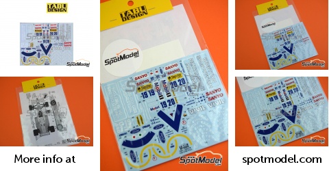 Tabu Design TABU20031B: Marking / livery 1/20 scale - Benetton Ford ...