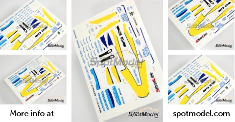 Tameo Kits DK-SLK007: Marking / livery 1/43 scale - Renault R23 Renault ...