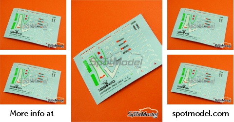 Tameo Kits DK125: Marking / livery 1/43 scale - Monteverdi Onyx Ford ...