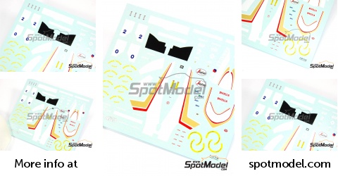 Tameo Kits DK180: Marking / livery 1/43 scale - Williams Renault FW16 ...